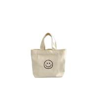 China Reusable and Stylish Mini Cotton Canvas Shopping Bag Tote Handle Bag for Daily School Life for sale