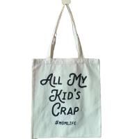 China Custom Design Eco-friendly Plain Canvas Tote Shopping Bag with Recycled Material for sale
