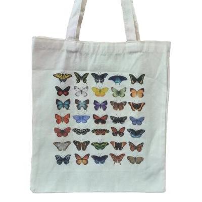 China Customized Color Reusable Eco Friendly Polyester Cotton Canvas Grocery Shopping Tote Bag for sale