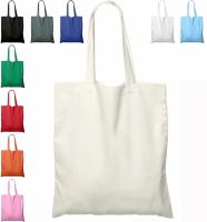 China Low MOQ Eco Friendly Shopping Bag Blank Plain Canvas Cotton Tote Bag With Custom Logo for sale