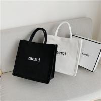 China Custom Eco Shopping Bag Canvas Messenger Bag Cotton Tote Gifts Bag with Big Capacity for sale