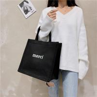 China Custom Eco Shopping Bag Canvas Messenger Bag Cotton Tote Gifts Bag with Big Capacity for sale