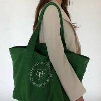 China Customized Logo Oversize Large Women Weekend Party Cotton Canvas Beach Gift Shopping Tote Bag for sale