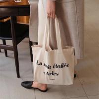 China Customized Color Daily Canvas Tote Bag for and Large-capacity Shopping Needs for sale
