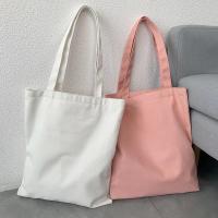 China 12oz Original Cotton Canvas Plain Tote Bag with Customized Logo Eco Friendly Totebag for sale