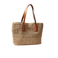China Number of Handles/Straps Two 2023 Style Straw Bag Woven Bag for Wild Beach Travel for sale