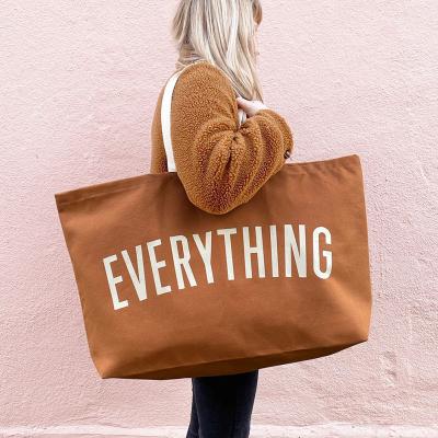 China Handled Style Canvas Grocery Tote Bag Perfect for Promoting Your and the Environment for sale