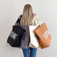 China Handled Style Canvas Grocery Tote Bag Perfect for Promoting Your and the Environment for sale