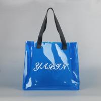 China Custom Colorful Transparent Pvc Tote Bag with Eco-friendly Silk Screen Logo Printing for sale