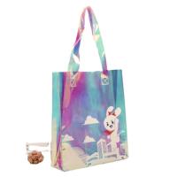 China PVC Shopping Tote Bag for Medium Size in Customized Color and Customized Design for sale