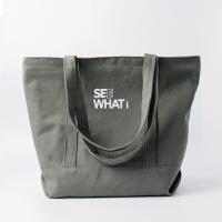 China Custom Logo Printed Eco Friendly Bulk Organic Cotton Canvas Grocery Shopping Tote Bag for sale