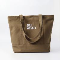 China Custom Logo Printed Eco Friendly Bulk Organic Cotton Canvas Grocery Shopping Tote Bag for sale