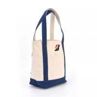 China Custom Logo Printed Large Plain Organic Shopping Tote Bag with Pocket Customized Logo for sale
