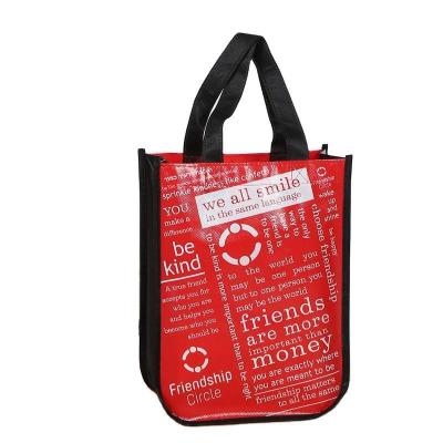 China Reusable Non Woven Shopping Bag with Customized Color and Handled Style for sale