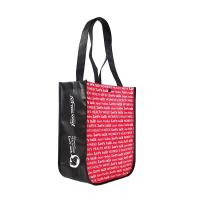 China Reusable Non Woven Shopping Bag with Customized Color and Handled Style for sale