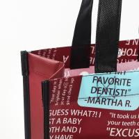China Reusable Non Woven Shopping Bag with Customized Color and Handled Style for sale