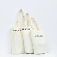 China Custom Canvas Tote Bag Acceptable OEM/ODM Solid Color Customizable Letter Pattern Type for sale