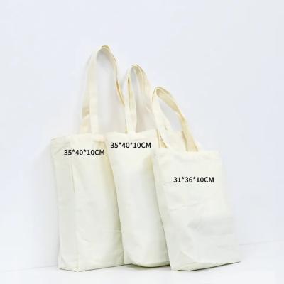 China Custom Canvas Tote Bag Acceptable OEM/ODM Solid Color Customizable Letter Pattern Type for sale