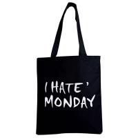 China Custom Logo Korean Female Student Large-capacity Simple Shoulder Tote Cotton Canvas Bag for sale