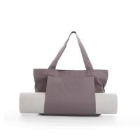 China Customized Color Eco Friendly Cotton Canvas Yoga Mat Bag for Eco Conscious Yogis for sale