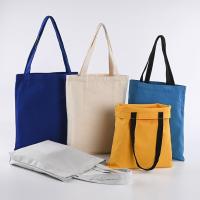 China Medium Size Reusable Cotton Canvas Shopping Bag Customized and Custom for Shopping for sale