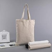 China Custom Logo Canvas Cloth Packaging Tote Bag With Zipper For Shoes Suit Jewelry Baseball for sale