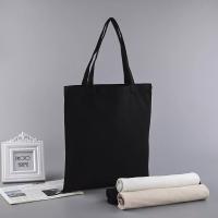 China Custom Logo Canvas Cloth Packaging Tote Bag With Zipper For Shoes Suit Jewelry Baseball for sale
