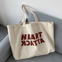 China 2022 Fashion Custom Women Canvas Tote Bag For Shopping with Eco-Friendly Material for sale