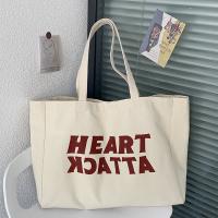 China 2022 Fashion Custom Women Canvas Tote Bag For Shopping with Eco-Friendly Material for sale