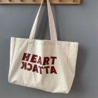 China 2022 Fashion Custom Women Canvas Tote Bag For Shopping with Eco-Friendly Material for sale