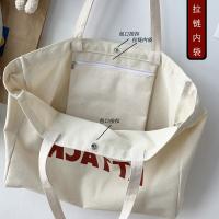 China 2022 Fashion Custom Women Canvas Tote Bag For Shopping with Eco-Friendly Material for sale