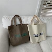 China Daily School Life Eco Friendly Custom Canvas Tote Bag with Customized Logo Printing for sale