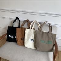 China Accepable OEM/ODM Letter Print Cotton Tote Bag for High Demand for sale