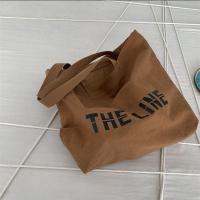 China Accepable OEM/ODM Letter Print Cotton Tote Bag for High Demand for sale
