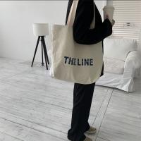 China Accepable OEM/ODM Letter Print Cotton Tote Bag for High Demand for sale