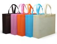China Customize Logo Non-Woven Tote Bag for Shipping Bags Middle Position for sale