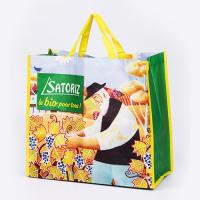 China Customized Color Non Woven Reusable Shopping Tote Bag for Eco-Friendly Buyers for sale