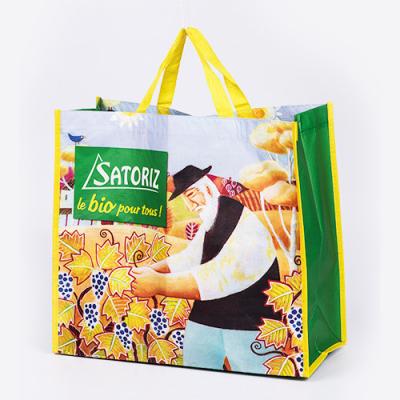 China Customized Color Non Woven Reusable Shopping Tote Bag for Eco-Friendly Buyers for sale