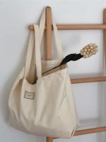 China Letter Pattern Eco Friendly Extra Large Custom Logo Canvas Grocery Bag Oversize Tote Bag for sale