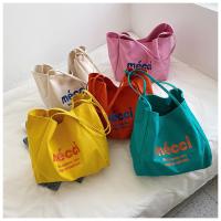 China Daily School Life Eco Fashion Custom Reusable Handbag Cotton Tote Bags For Women for sale