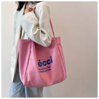 China Daily School Life Eco Fashion Custom Reusable Handbag Cotton Tote Bags For Women for sale
