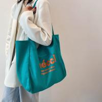 China Daily School Life Eco Fashion Custom Reusable Handbag Cotton Tote Bags For Women for sale