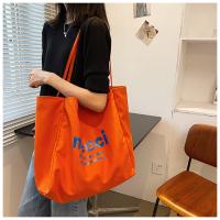 China Daily School Life Eco Fashion Custom Reusable Handbag Cotton Tote Bags For Women for sale