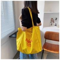 China Daily School Life Eco Fashion Custom Reusable Handbag Cotton Tote Bags For Women for sale