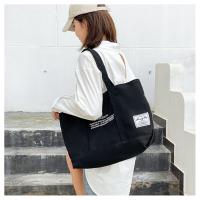 China Customized Color Cotton Tote Bag The Perfect Companion for Eco Friendly Shopping for sale