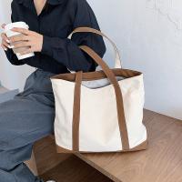 China Customized Color Canvas Tote Bag with Printed Logo and Customized Design for sale