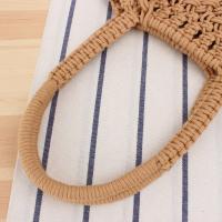 China Tassel Fashion Women Shoulder Bag with Straw Woven Tote and Customized Logo Design for sale