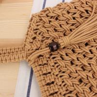China Tassel Fashion Women Shoulder Bag with Straw Woven Tote and Customized Logo Design for sale