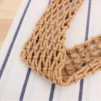 China Casual Large Weave Handbags Women Woven Straw Beach Tote Bag with Customized Color Bucket for sale