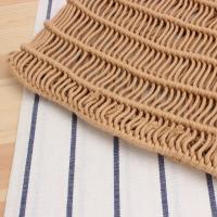 China Customized Color 2022 Summer Handmade Women Straw Bag Hollowed Out Woven Beach Hand Bag for sale